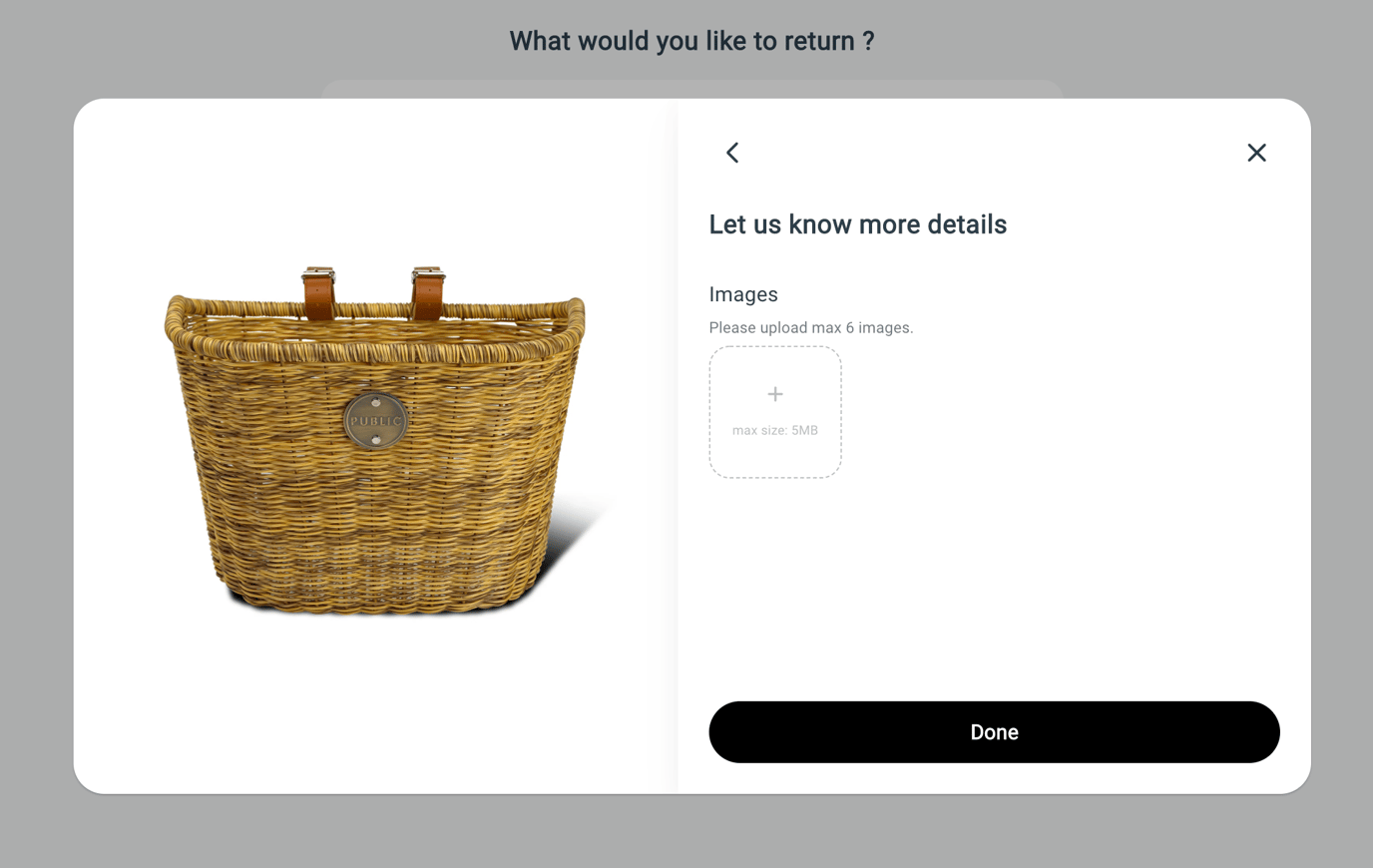 How do I process a return?